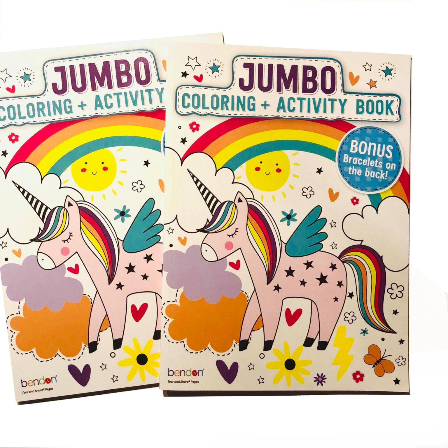 Jumbo Unicorn Coloring Activity Book- 2 coloring books – Coloring Books ...